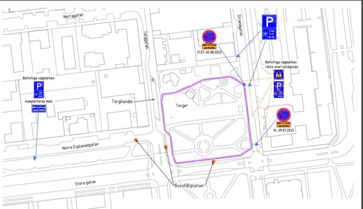 Nu växer Rockoff fram i city – detta medför det för trafiken | Nya Åland